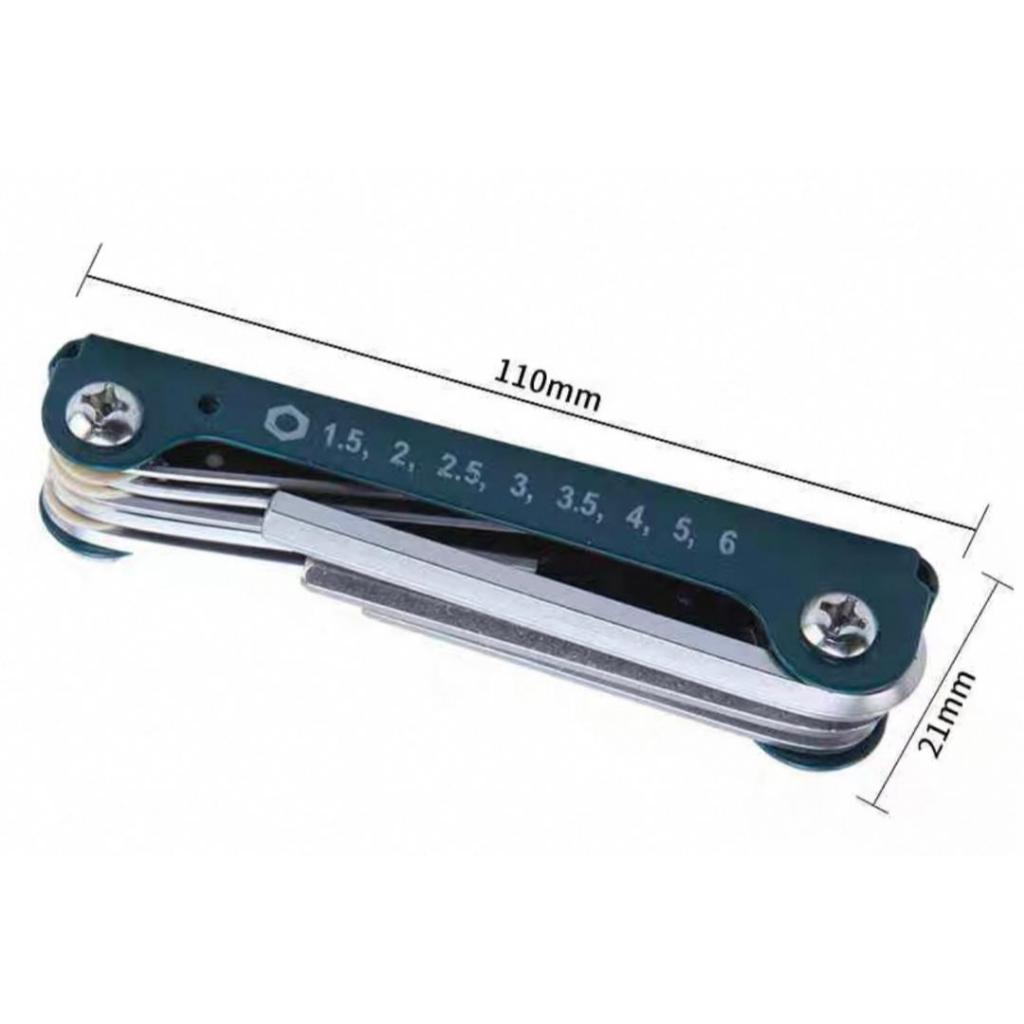 Foldable Allen Key HEXAGON TORX STAR Allen Key Aircond Car Bicycle ...
