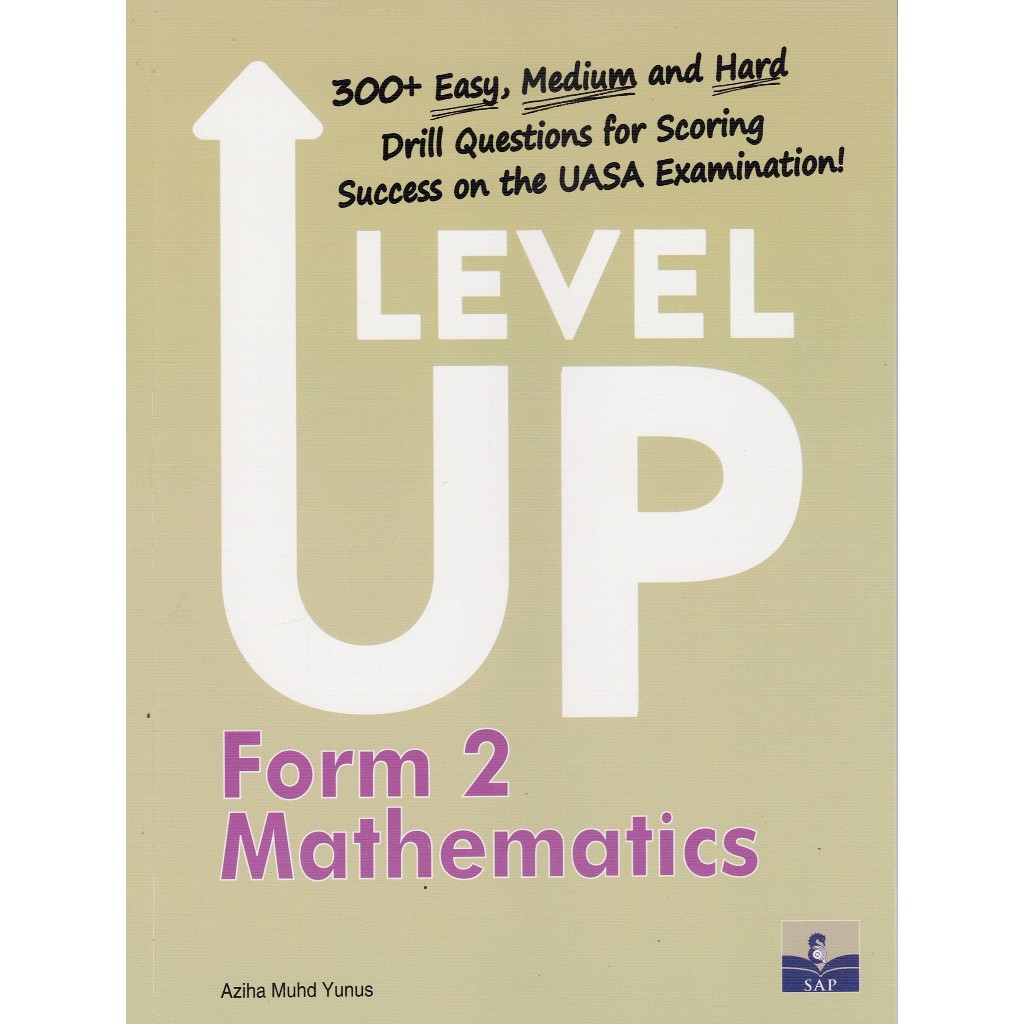 Reference BOOK: LEVEL UP FORM 2 MATHEMATICS (2025) | Shopee Philippines