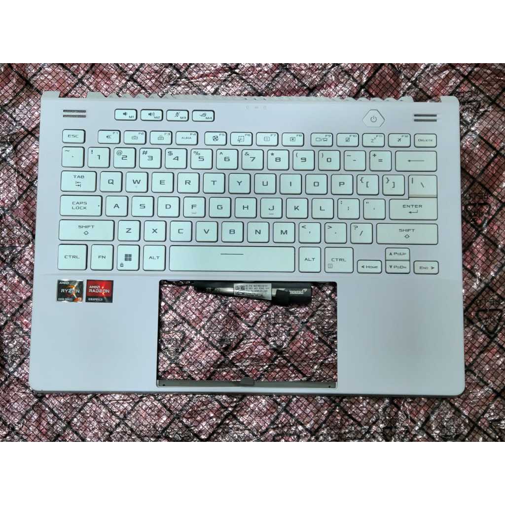 ASUS ROG ZEPHYRUS G14 GA402 US KEYBOARD PALMREST TOUCHPAD ASSEMBLY ...