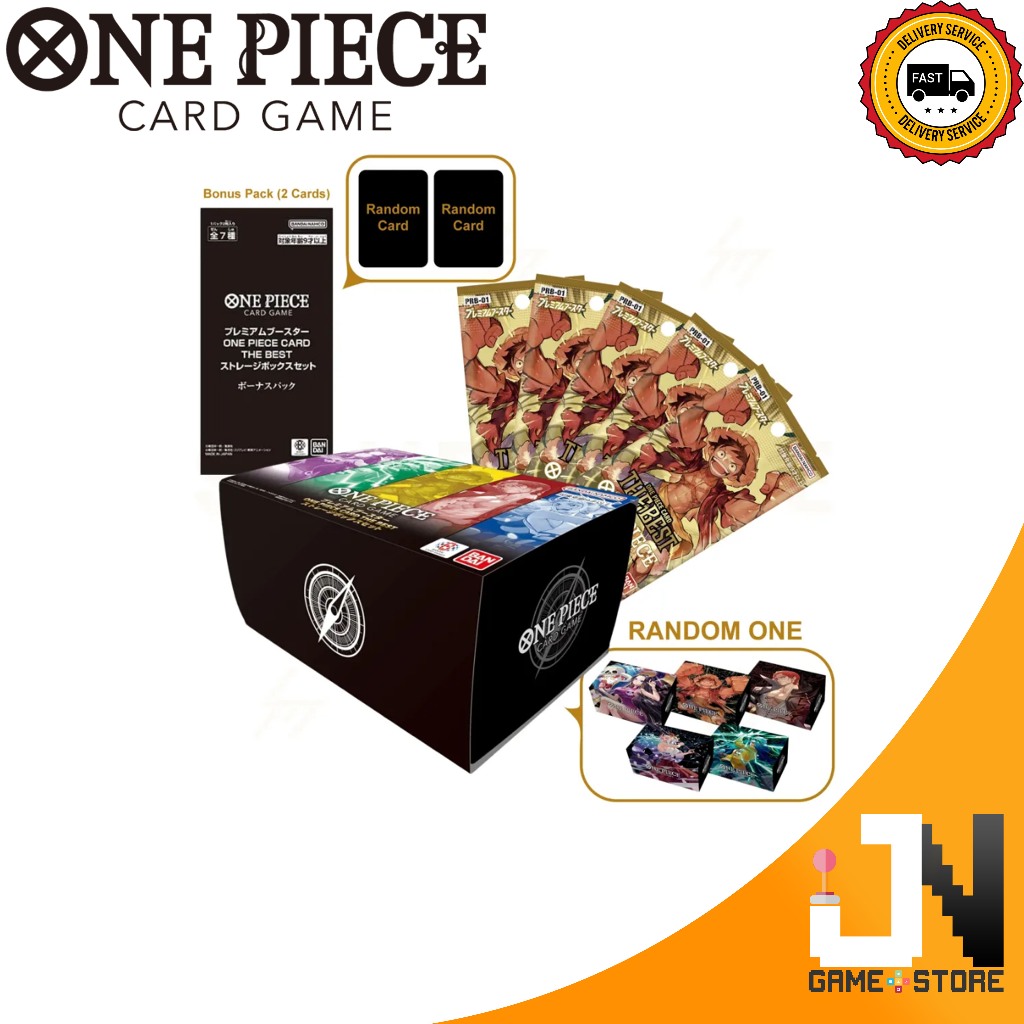 One Piece TCG PRB-01 Premium Booster Storage Box (Random)(Japanese)(NEW ...