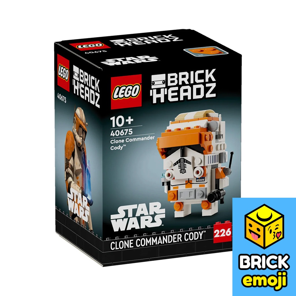 LEGO 40675 Brickheadz Star Wars Clone Commander Cody | Shopee Philippines