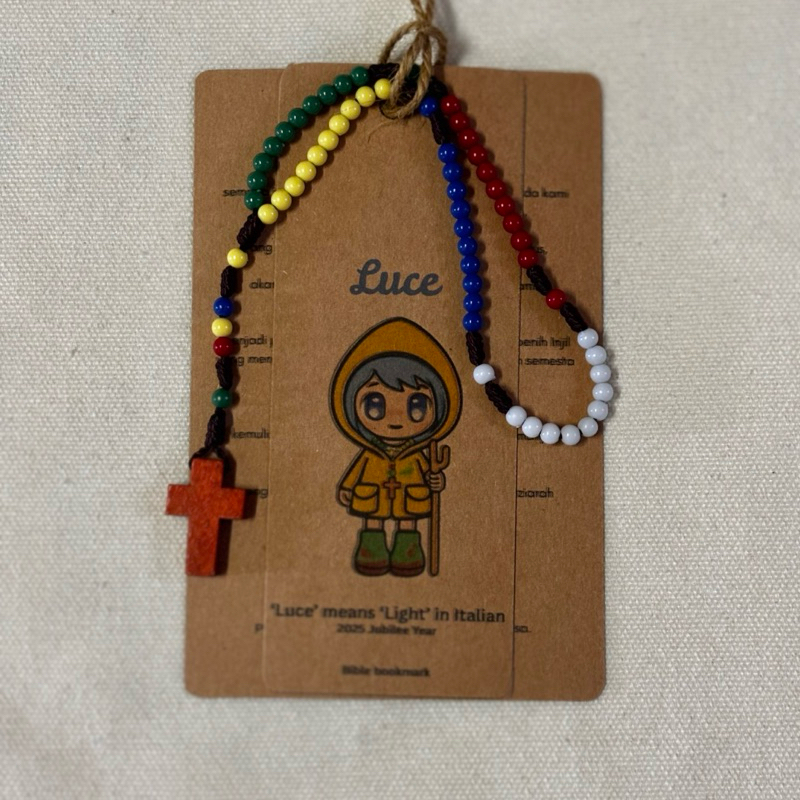 Luce & Friends Theme Rosary 4mm Jubilee 2025 | Shopee Philippines