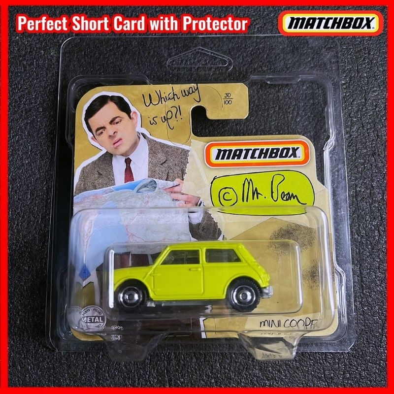 Matchbox Mr Bean 1964 Austin Mini Cooper 2020 Short Card Matchbox Mini ...