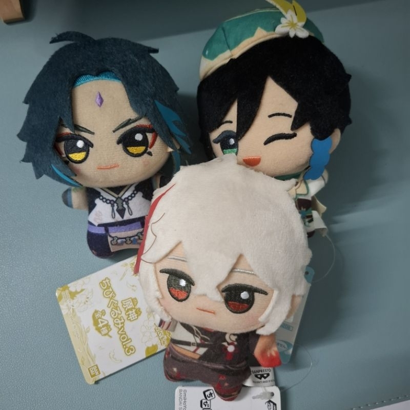 WTS Genshin Impact authentic chibigurumi (with tag)(Kazuha, Venti, Xiao) | Shopee Philippines