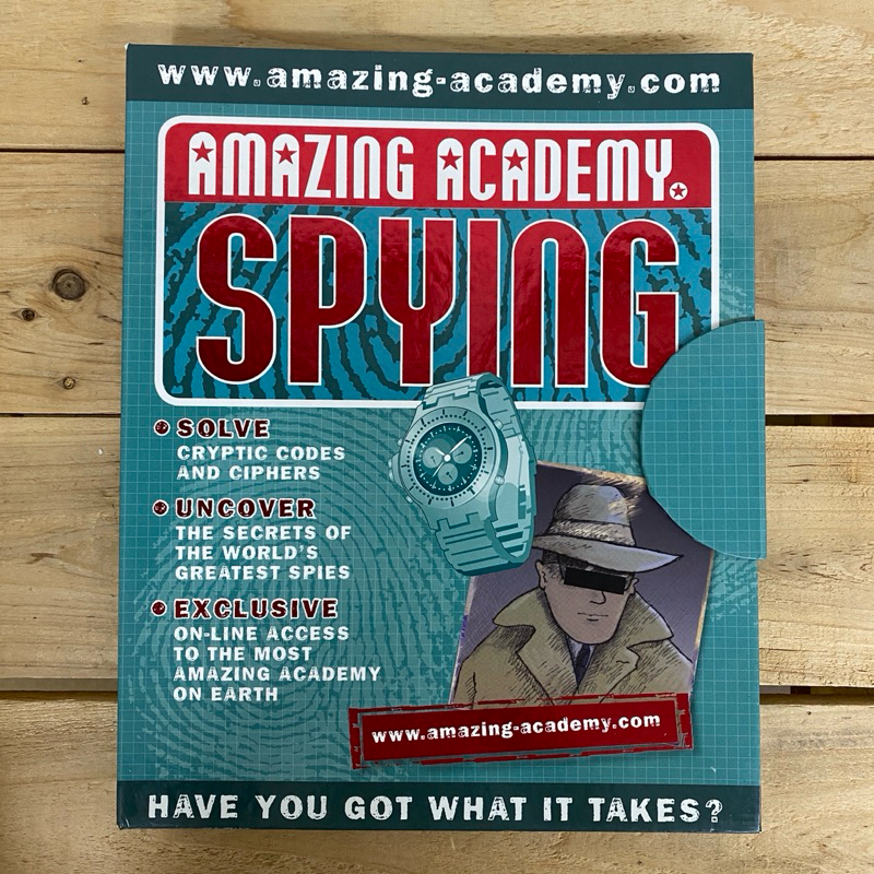 Amazing Academy: Spying set-includes manual, membership/ ID cards, map ...