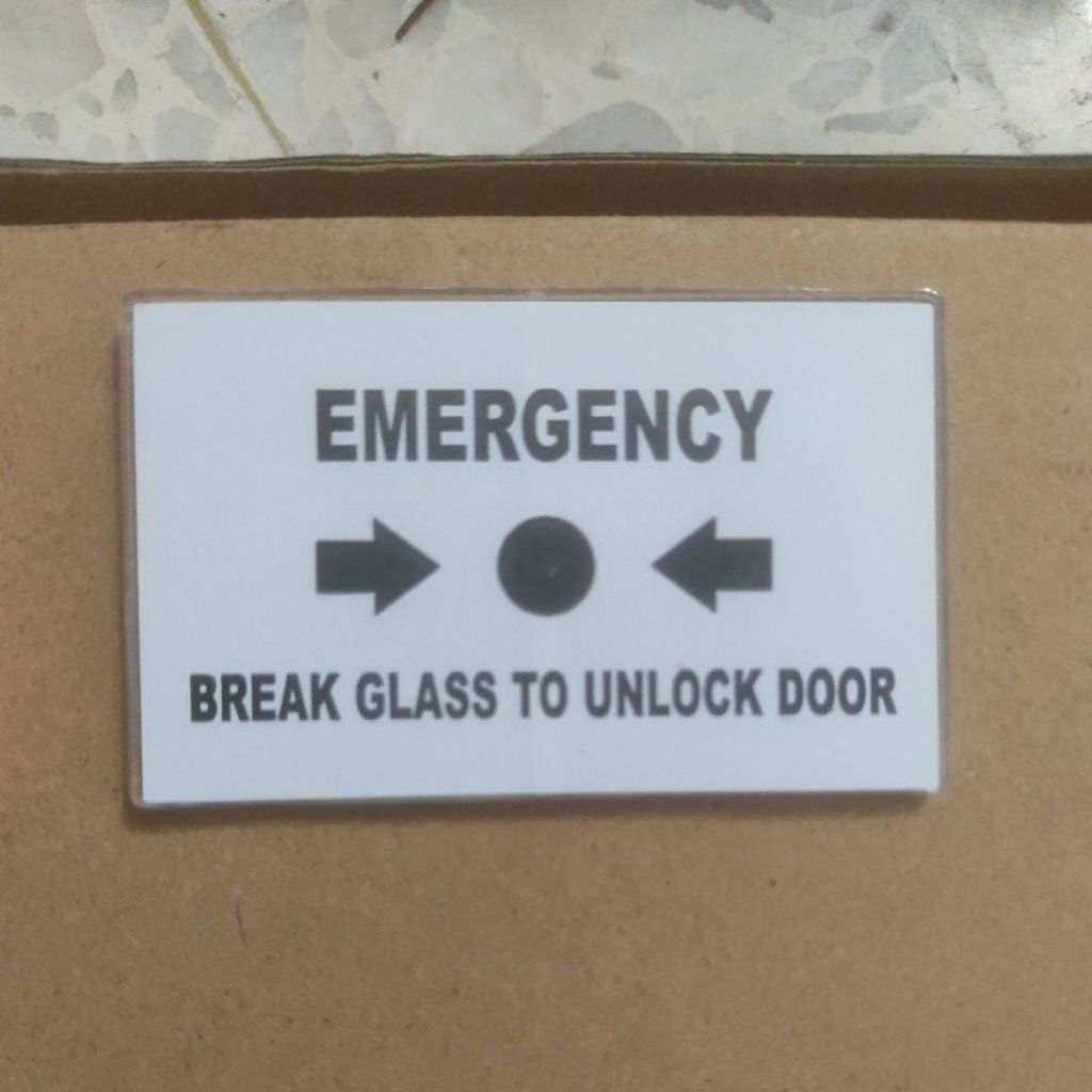spare parts for glass break or emergency door release | Shopee Philippines