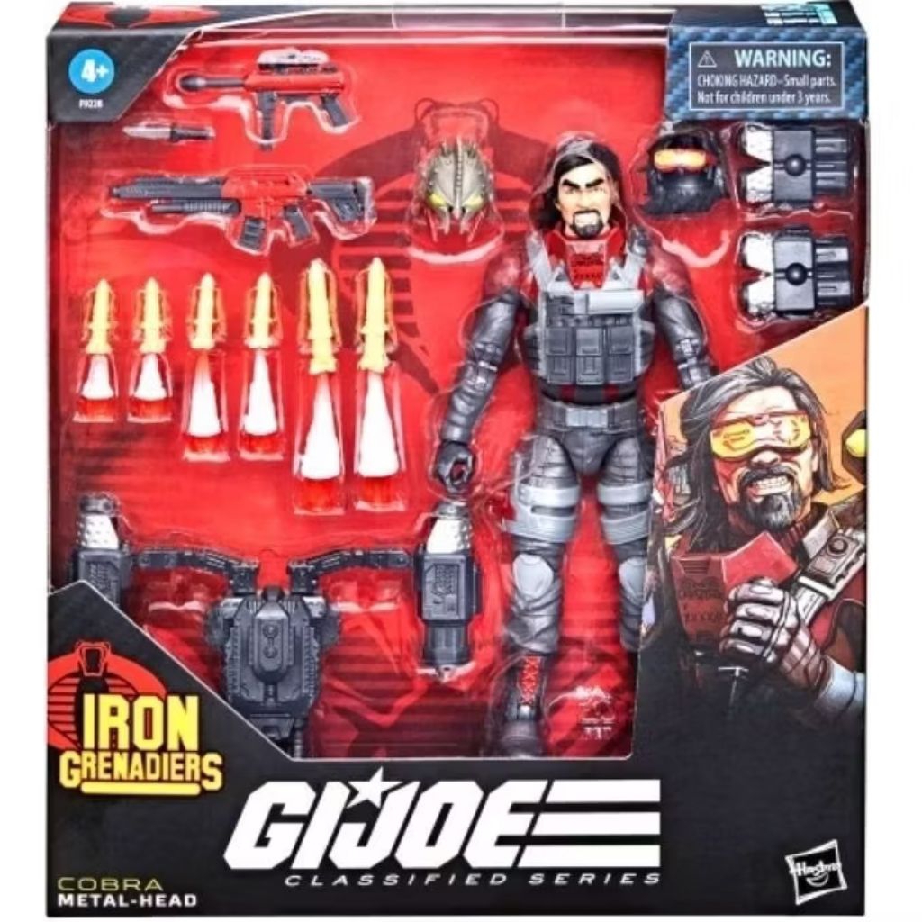 G.I.Joe Classified Series Metal-Head Croc Master Fiona Snake Eyes ...