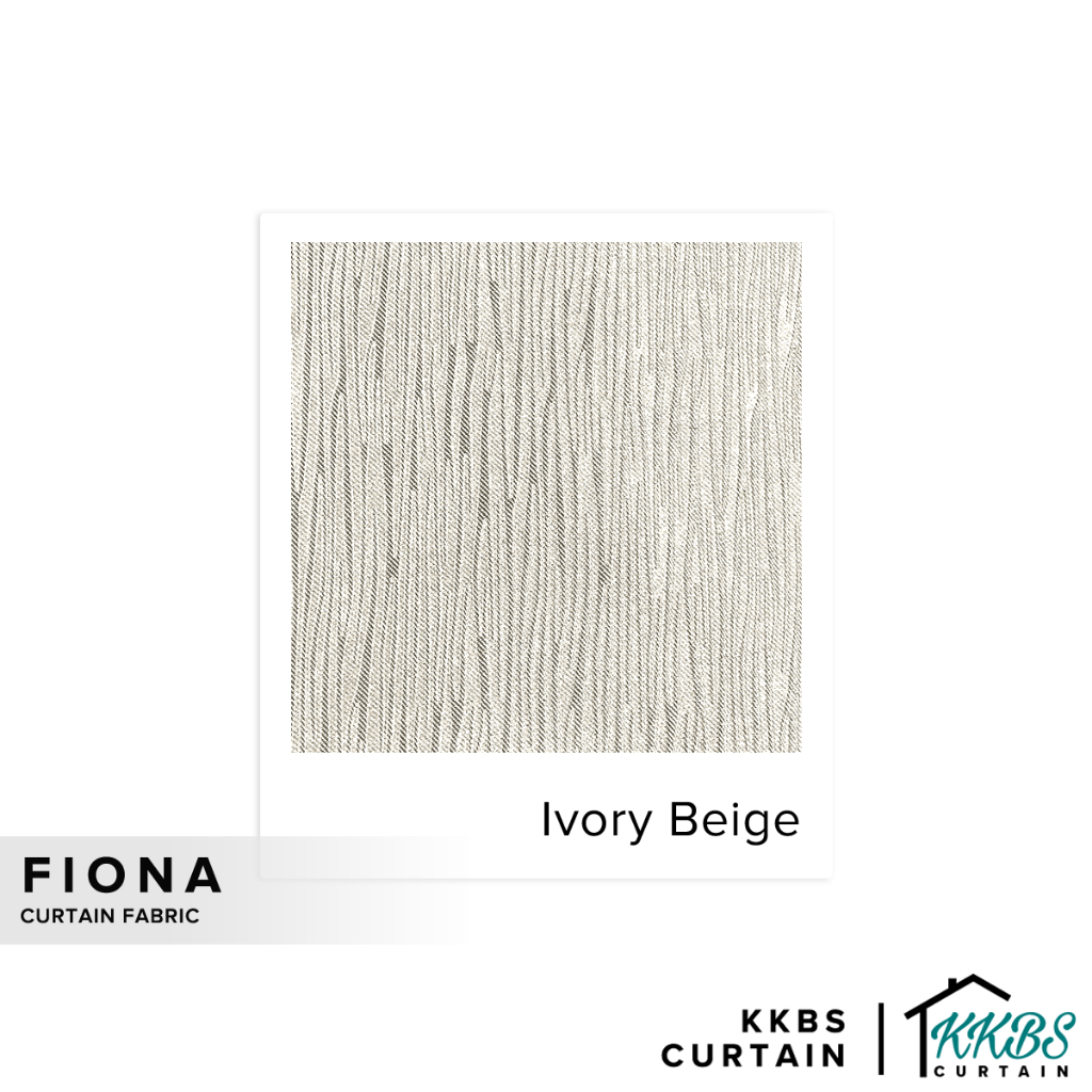 KKBS CURTAIN Fiona Kain Langsir 126 Inci Potong Ikut Meter (Fiona ...