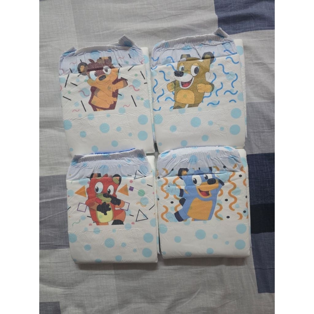 ABDL Bluey Cute Diapers 4 Design Ramdom | Shopee Philippines