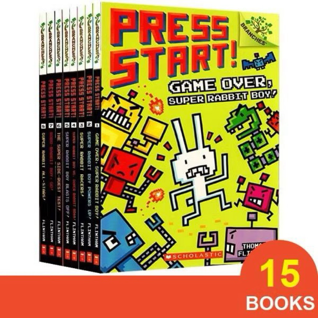 Scholastic Branches Press Start! (15 Books) | Shopee Philippines