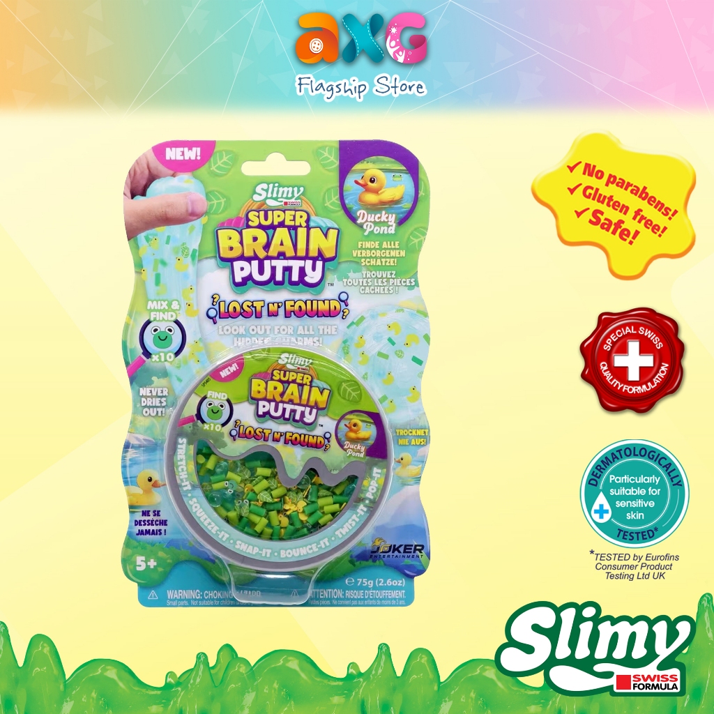 Slimy Super Brain Putty Lost N Found - Assorted Color Design (34302 ...