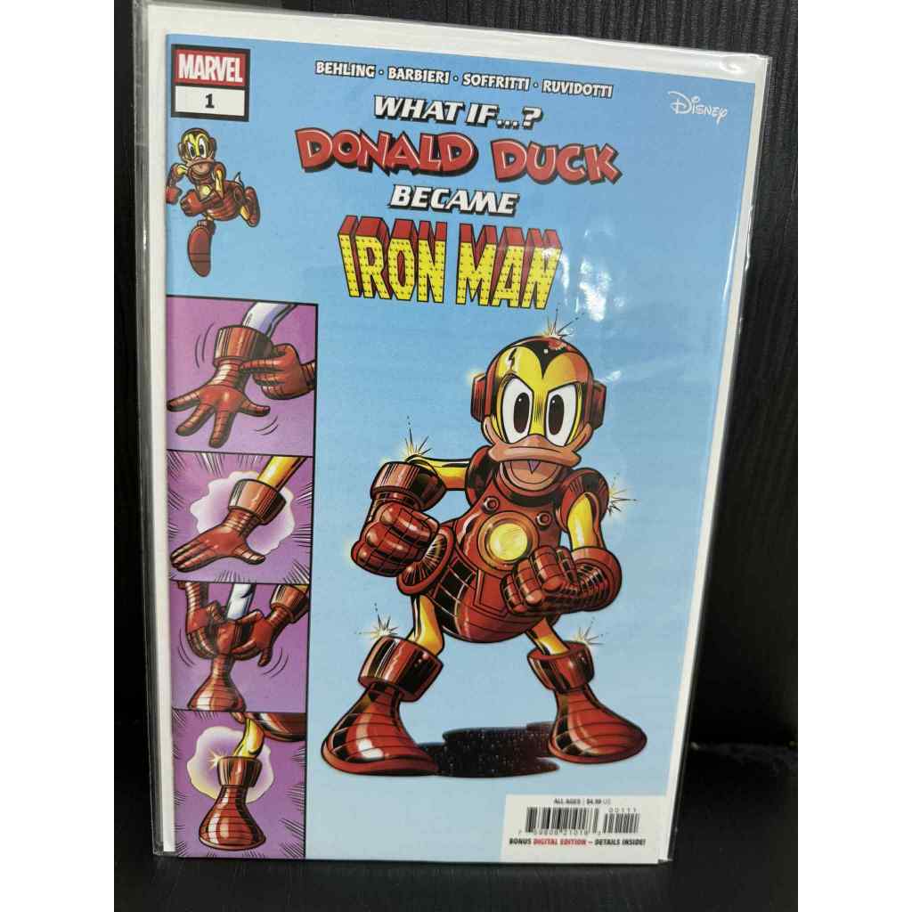 WHAT IF DONALD DUCK BECAME IRON MAN 1 【MARVEL COMIC】 | Shopee Philippines