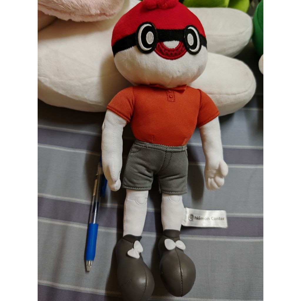 Pokemon Center Ball Guy adjustable plush | Shopee Philippines