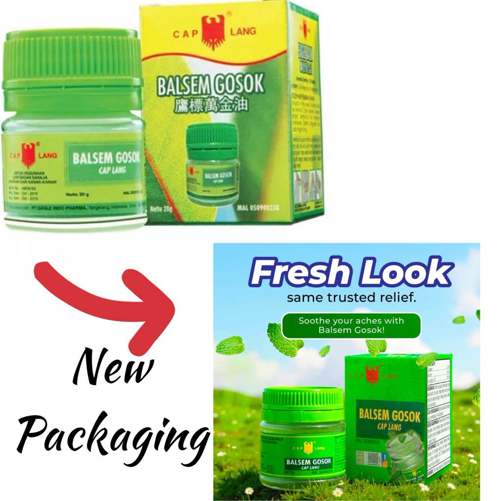 Eagle Balm Balsem Gosok Cap Lang (20g) | Shopee Philippines