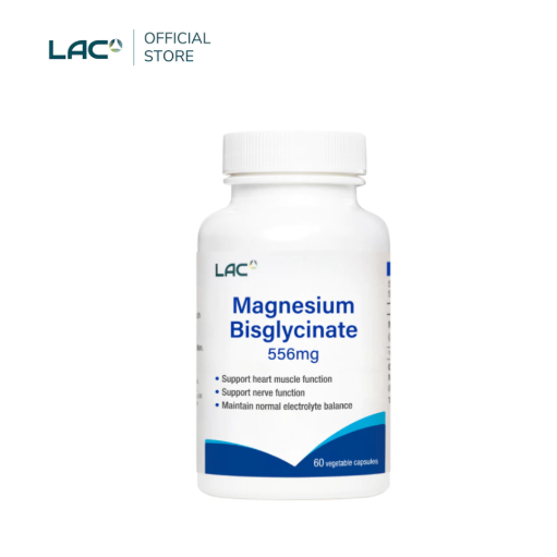 LAC Magnesium 500MG 250MG Tablet 90S LAC Magnesium Bisglycinate 556mg ...