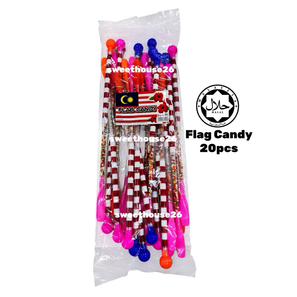 Flag Candy Mix Fruit Flavor 20pcs(Halal) | Shopee Philippines