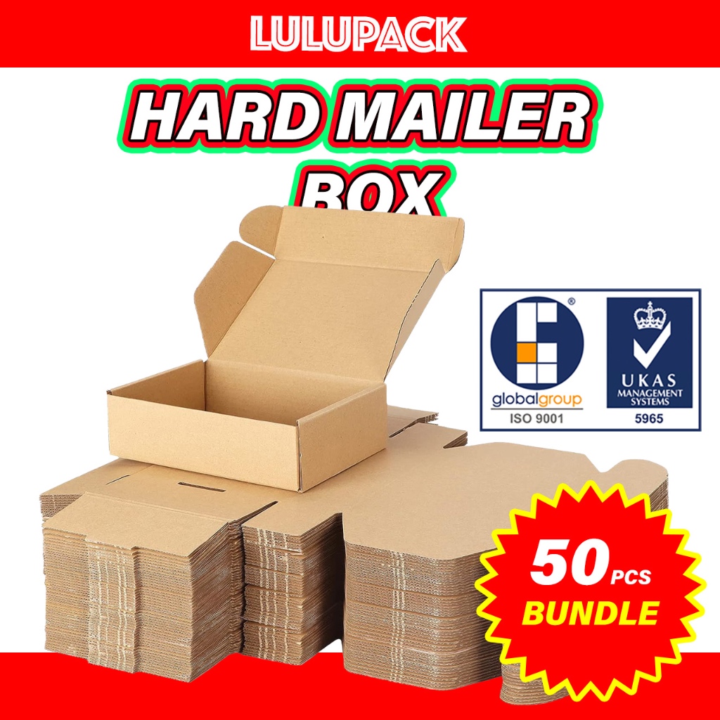 50pcs Pizza Box Kotak Pizza Kraft Plain Hantaran Airplane Packaging ...