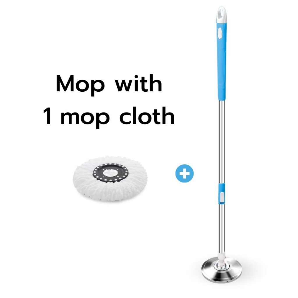 Spin Mop Handle Replacement Long Thicker Pole Rod Plate for 360 Floor ...