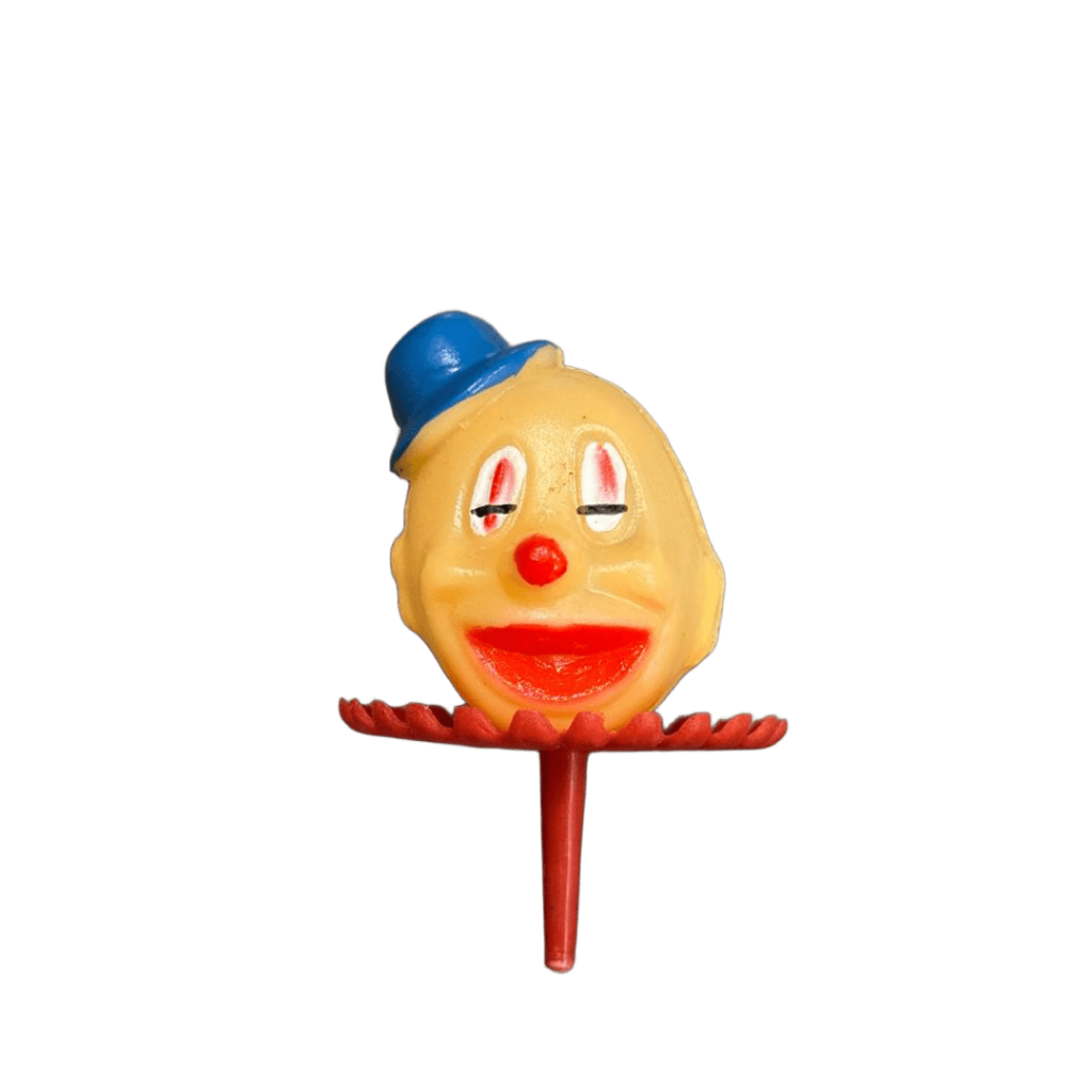 CLOWN HEAD Cake Toppers, vintage cake topper, 50pcs vintage cupcake ...