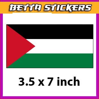 Car Sticker / Bumper Sticker / Motor Sticker - Palestine Flag | Shopee ...