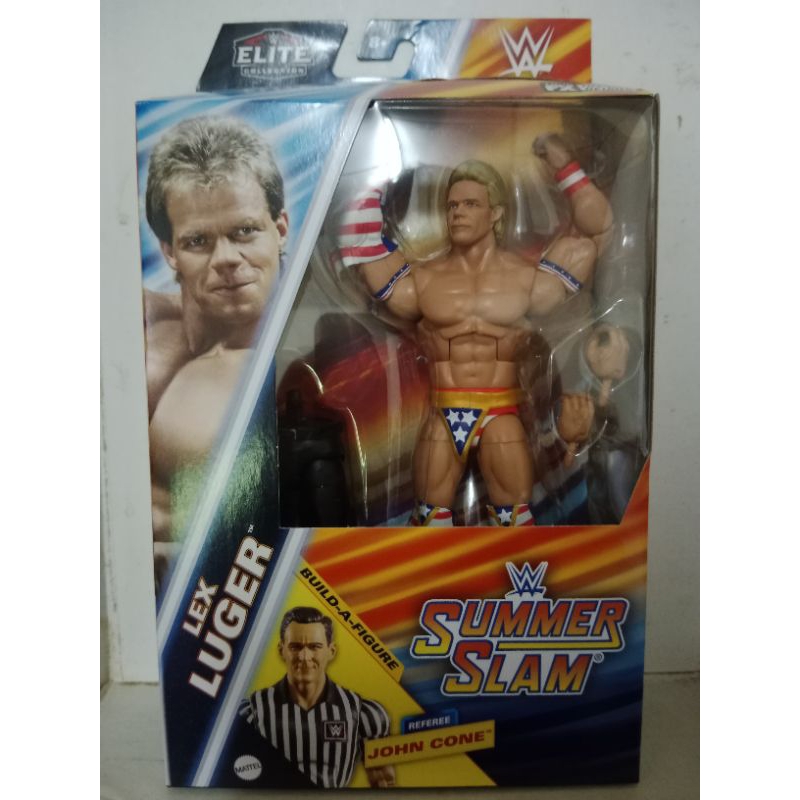 Mattel WWE Elite SummerSlam Lex Luger Wrestling Action Figure | Shopee Philippines