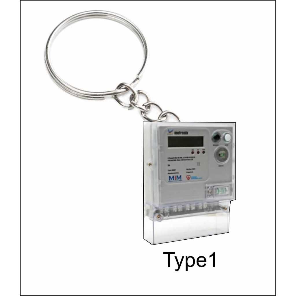 TNB Meter keychain 2d tenaga national berhad smart meter | Shopee ...