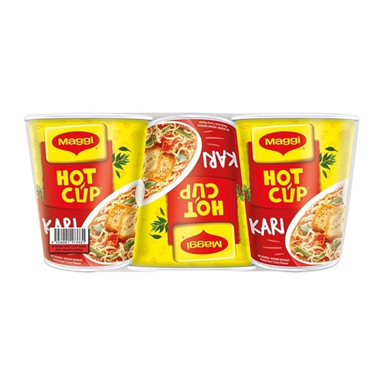 MAGGI HOT CUP CURRY MULTIPACK 58G X 6S | Shopee Philippines