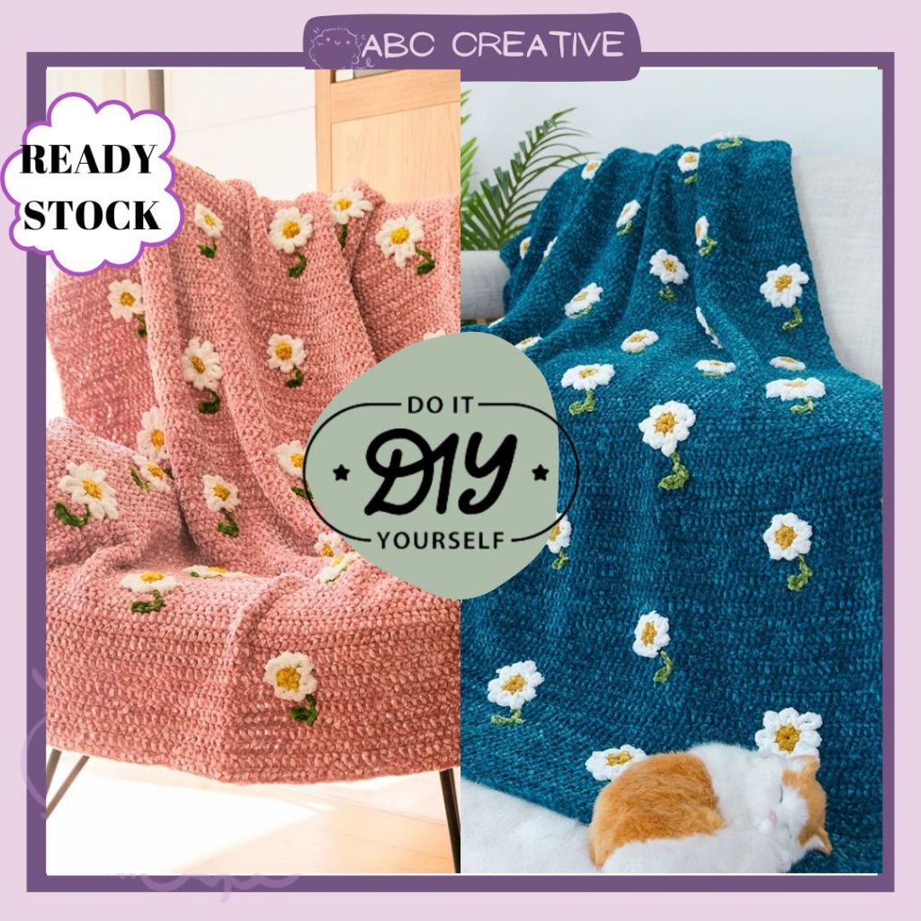 Beginner Crochet Material Kit DIY Crochet Set with Knitting Tool for ...
