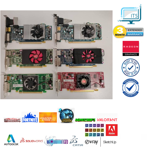 RadeonTM R7 250 HD7570 1GD5, 128-Bit HD7570 HD6570 128-Bit HD8490 ...