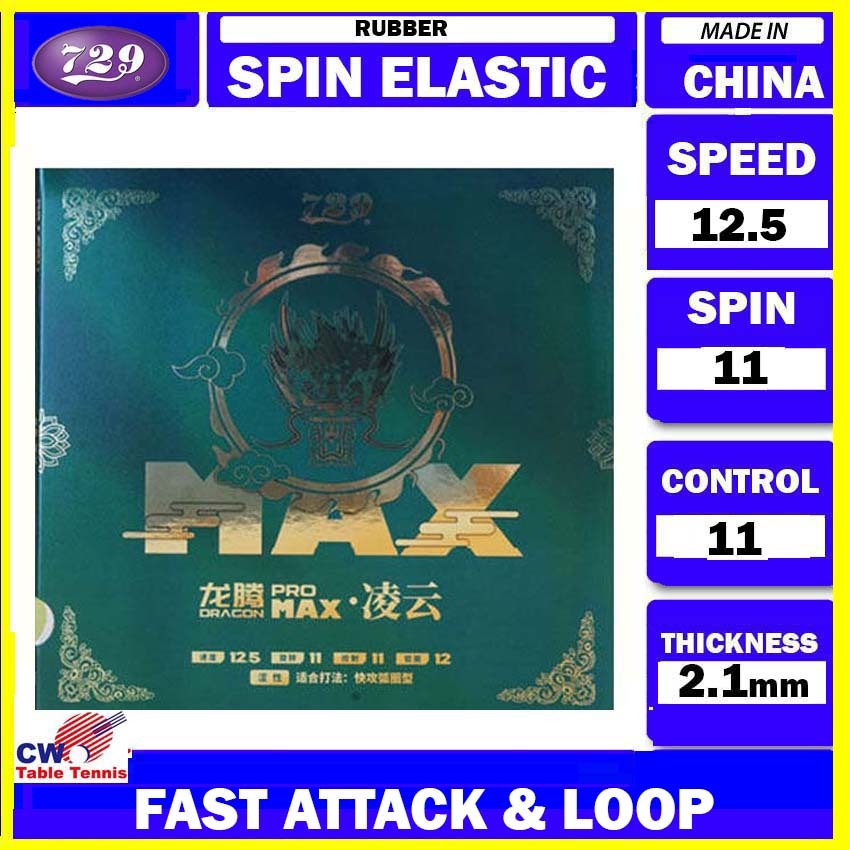 729 Friendship Dragon L Max Pro Spin Elastic Fast Attack and Spin Table ...