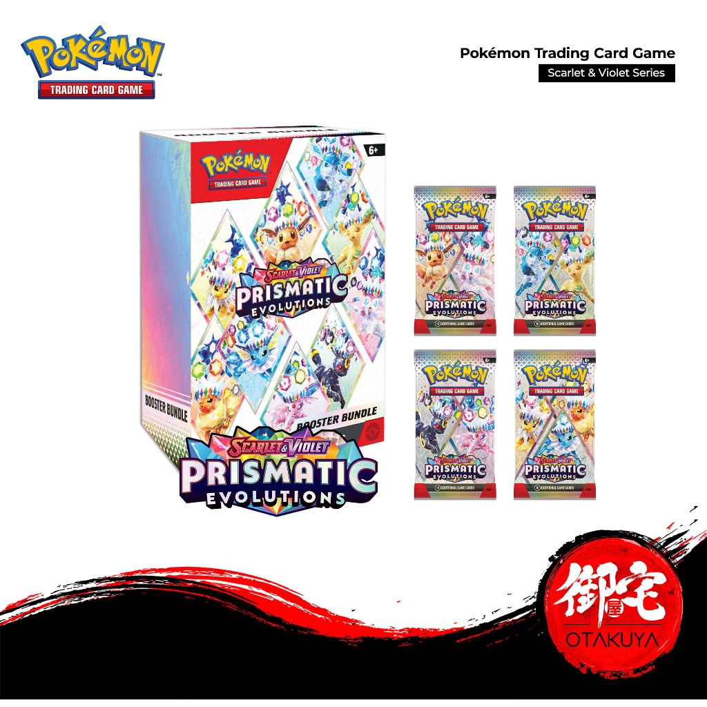 POKEMON TCG Scarlet Violet Prismatic Evolutions Booster Pack SV8.5 (1 ...