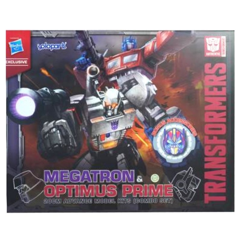 Yolopark Transformers AMK PRO G1 Optimus Prime Megatron 2 Pack 20cm ...