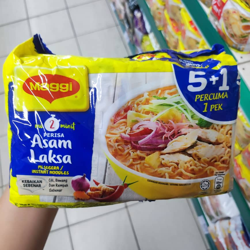 Maggi Acid Laksa 5 Pack | Shopee Philippines