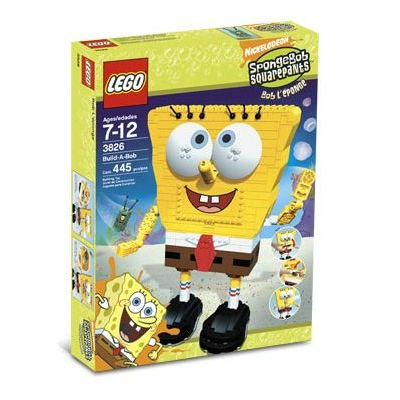 Lego 3826 Spongebob Squarepants Build-A-Bob Buildable Figure (Built Set ...