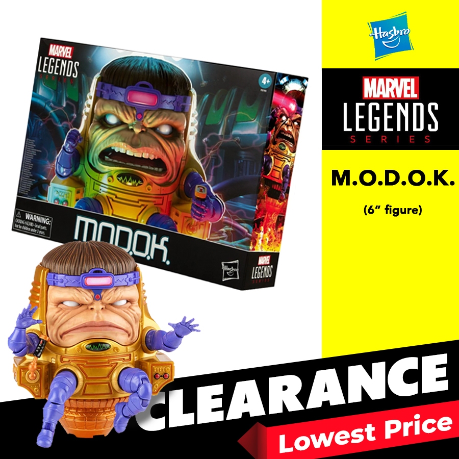 Hasbro MARVEL Legends Series Modok with 4 Accessories 6 Inch Scale ...