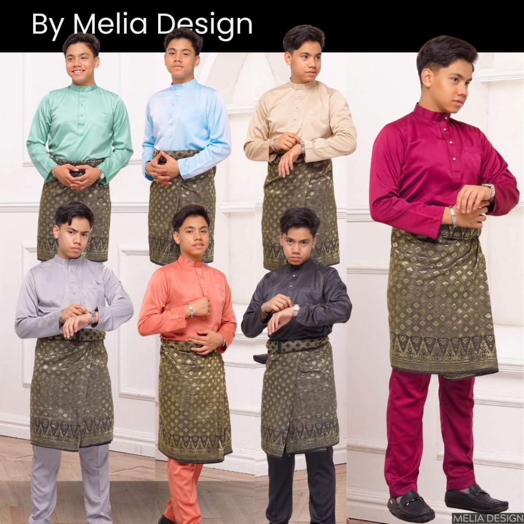 BAJU MELAYU CEKAK MUSANG AMER BY MELIA DESIGN | Shopee Philippines