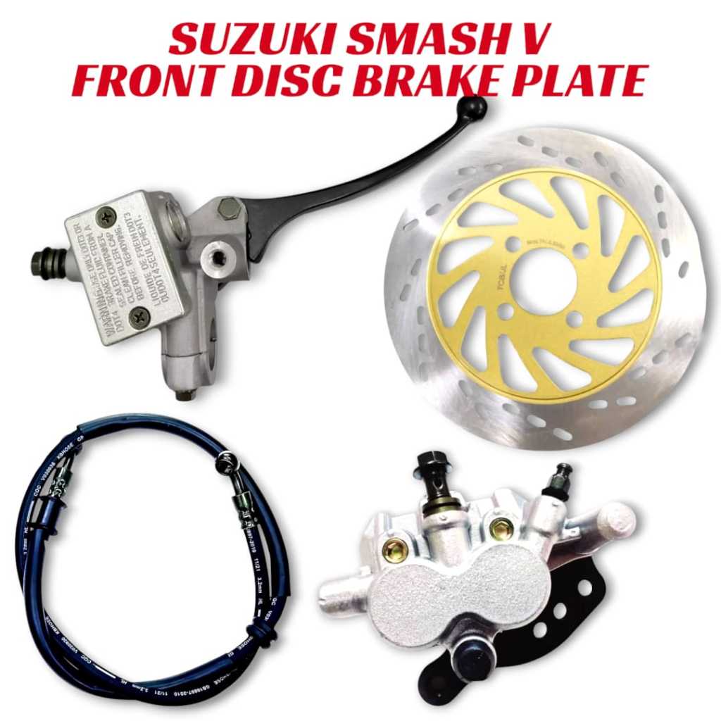 Suzuki SMASHV SMASH V Front Disc Brake Pump Set Master Pump Caliper ...