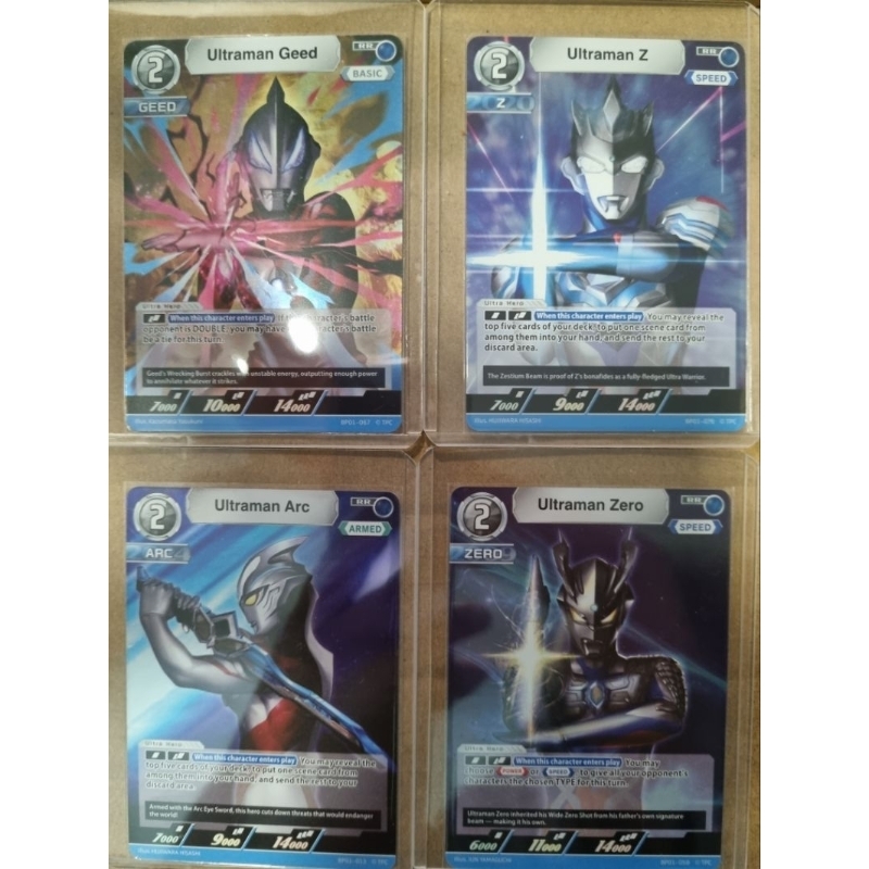 ULTRAMAN TCG BP01: GUARDIAN OF THE EARTH (ENGLISH) ULTRAMAN Z/ARC/GEED/ZERO | Shopee Philippines