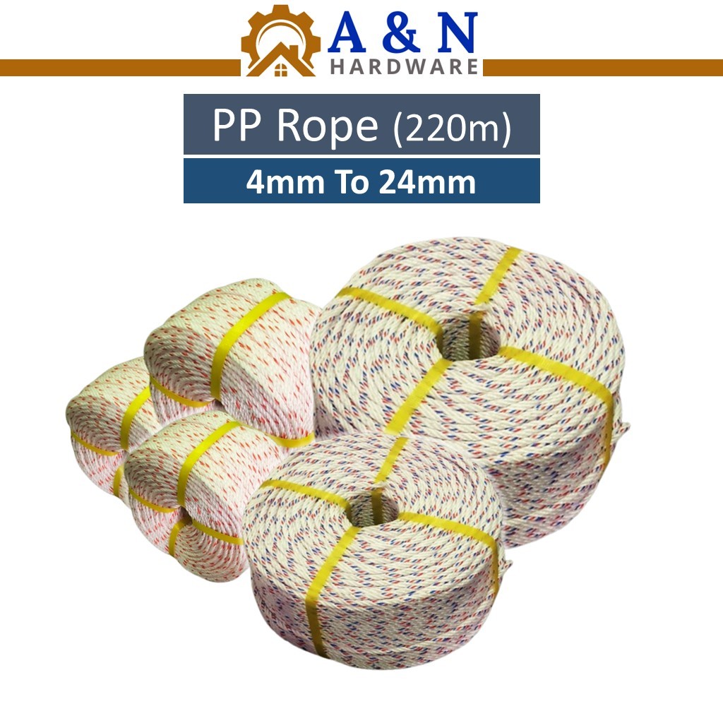 Polypropylene ROPE / PP ROPE / LEMBU ROPE/KAMBING / LORI TIE ROPE 3MM ...