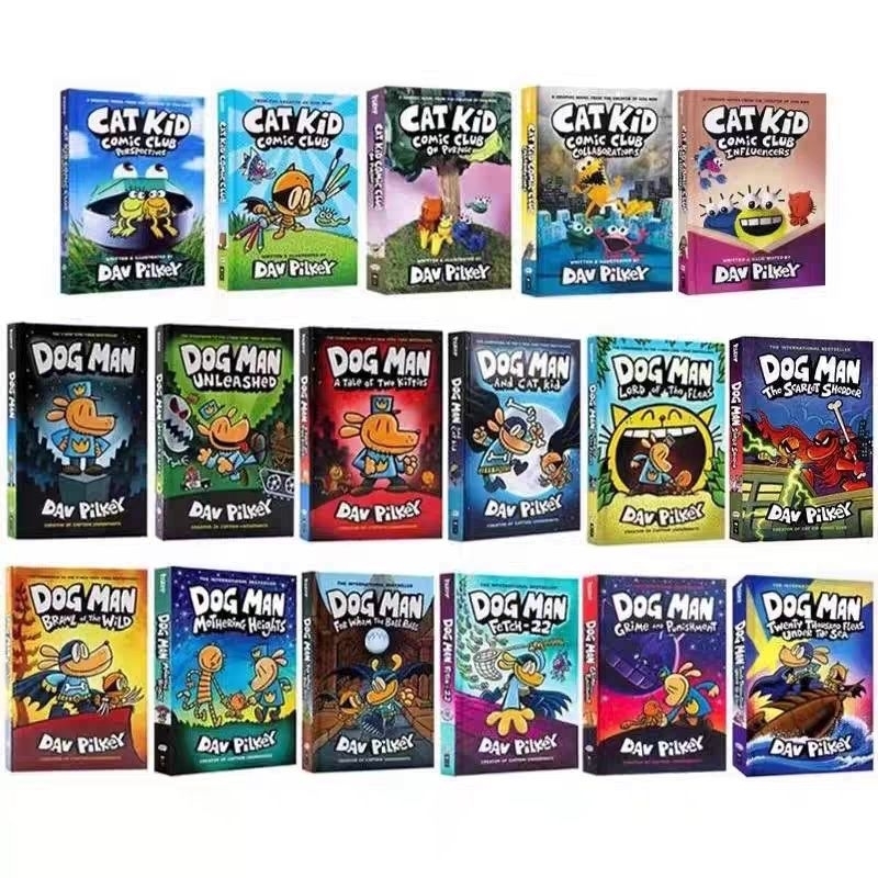 Dogman Comics Series 17 Books Collection Hardcover Books | Shopee ...