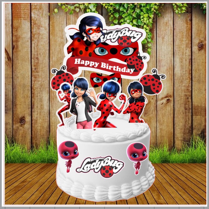LADYBUG CAKE TOPPER 001 | Shopee Philippines