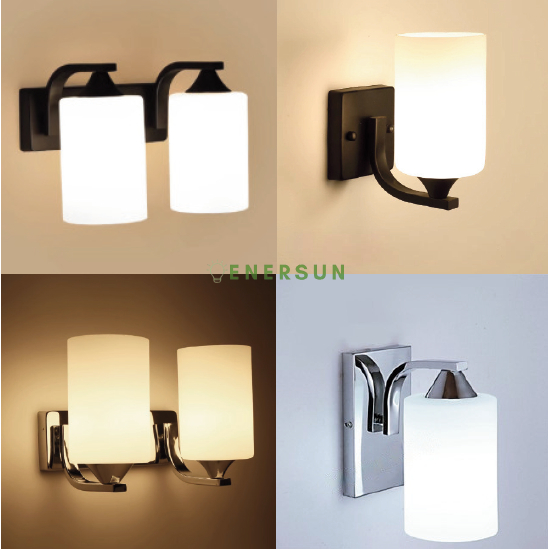 Modern Simple Cylinder LED Lamp Wall Light Indoor Lamps Decor Living ...