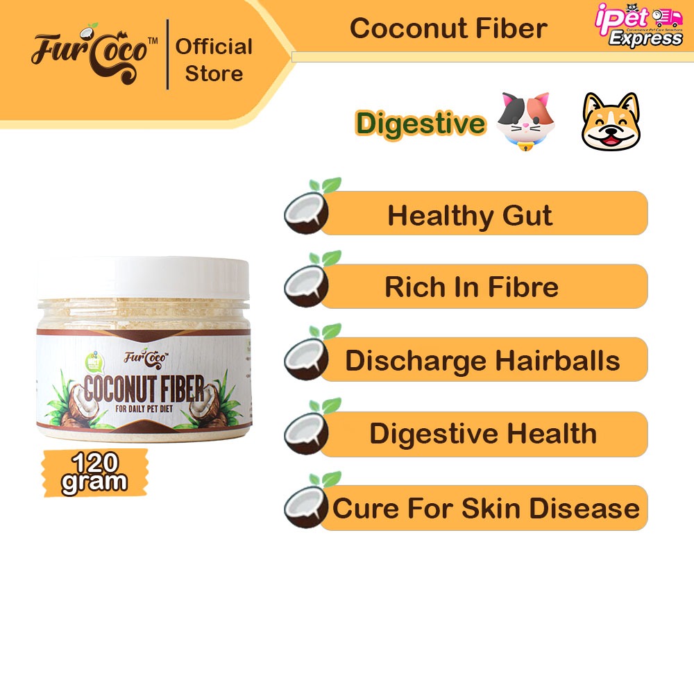 Furcoco Coconut Fiber Organic 120g | Shopee Philippines