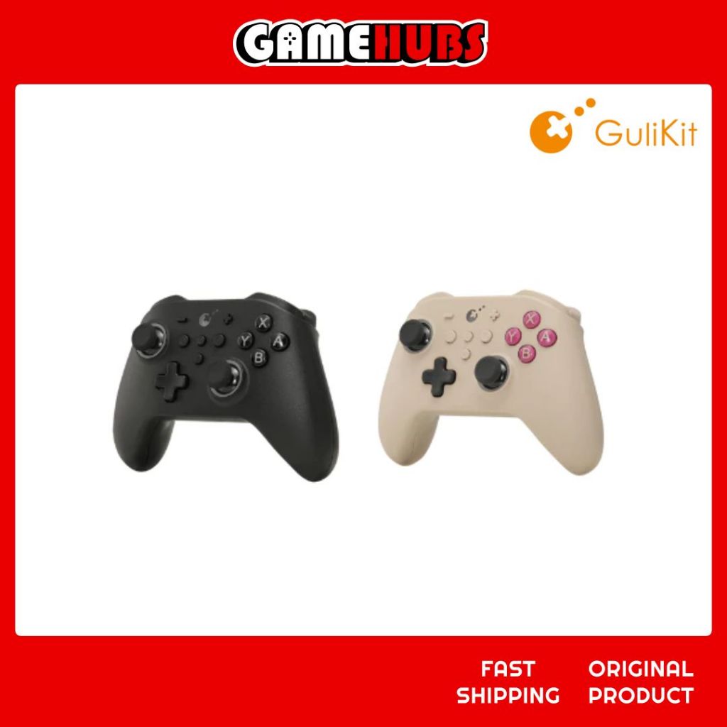 GuliKit KK3 PRO - Nintendo Switch Controller with Hall effect Joysticks ...