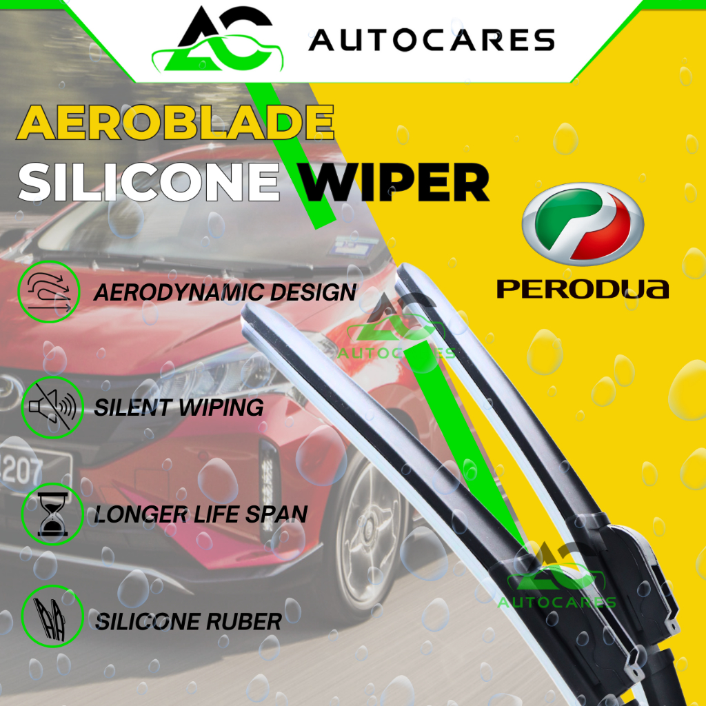 AEROBLADE WIPER PERODUA Car Wiper Kereta Japan Silicone Wiper PERODUA ...