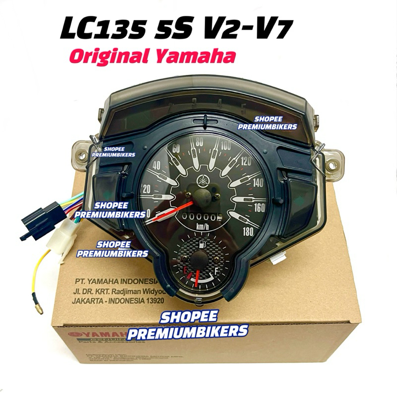 LC135-V2 5S 5 SPEED V3 V4 V5 V6 V7 METER ASSY SPEEDO SPEEDOMETER COMPLETE FULL SET LC LC135 ...