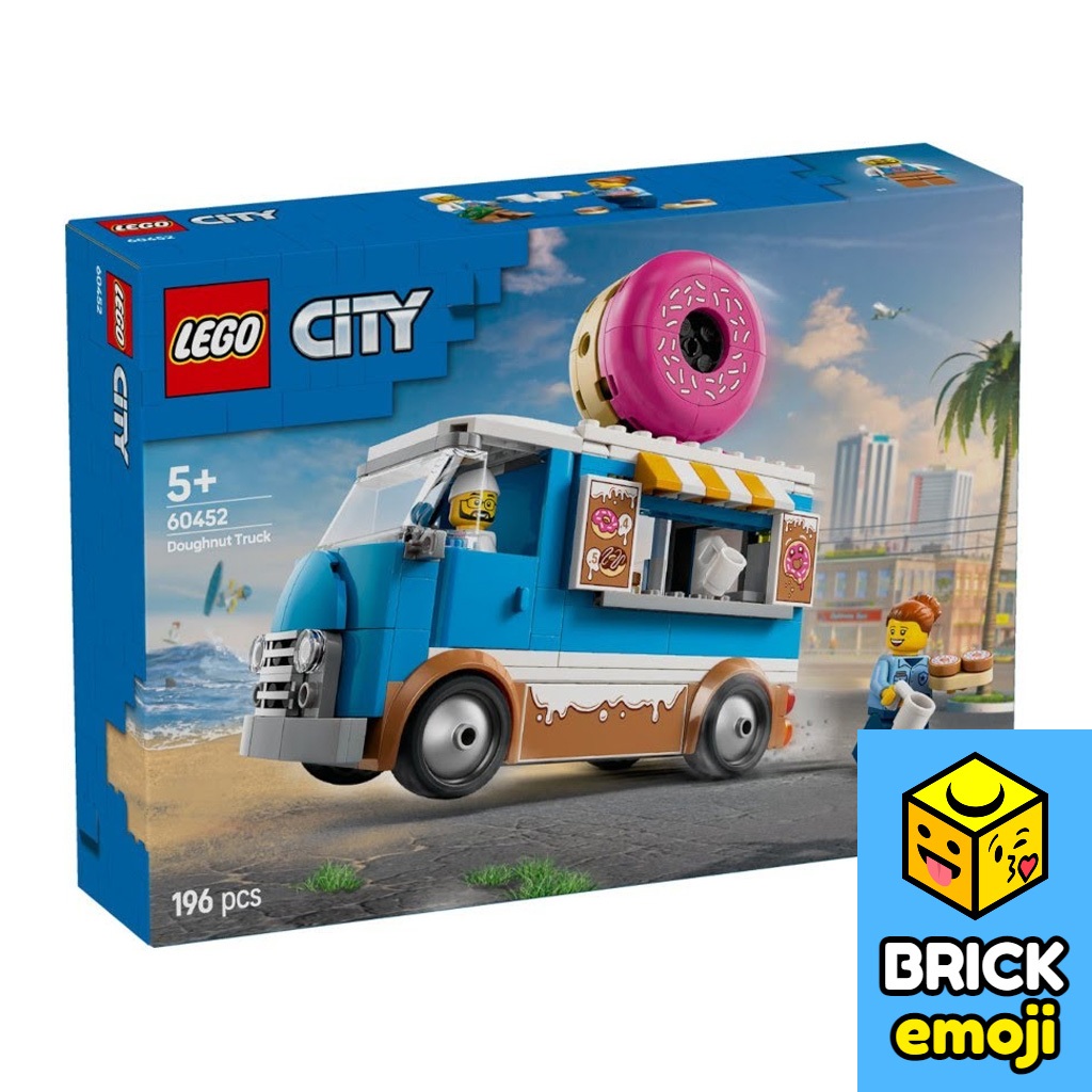 LEGO 60452 City Donut Truck | Shopee Philippines