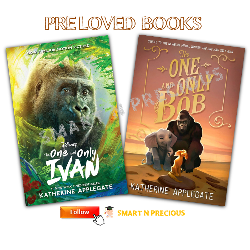 Preloved 2 Books Set The One and Only Ivan The One and Only Bob ...