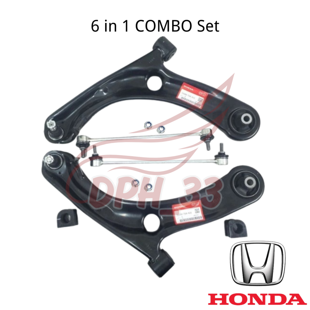 [6 IN 1 COMBO SET] Honda BRV BR-V 2016-2020 - Front Lower Arm ...