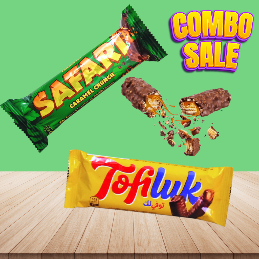 Tofiluk Safari Combo Raya/Tofiluk Chocolate Raya (2 finger)Safari ...